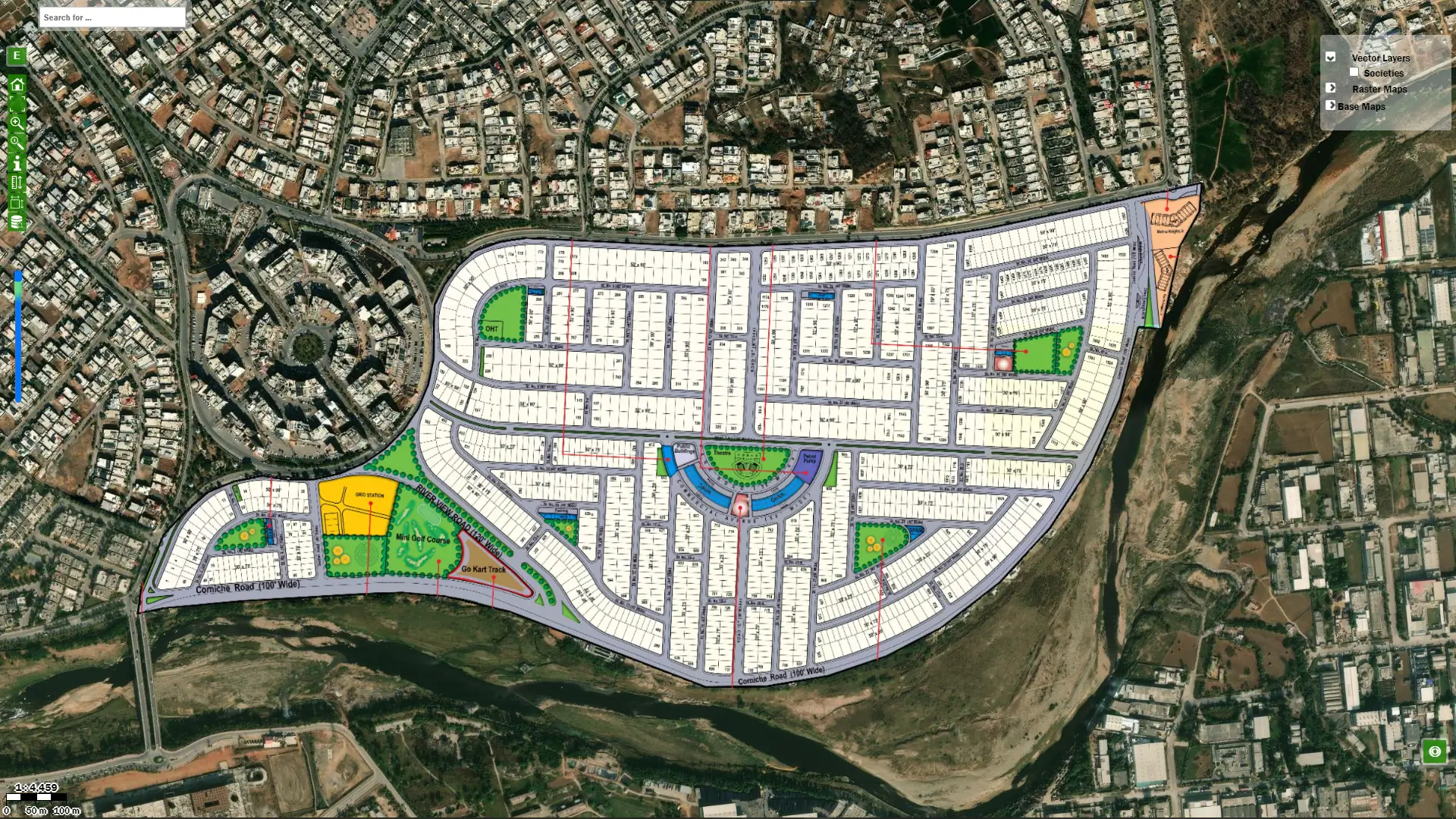 Bahria Town Phase 4 Rawalpindi Map | Plotsmap