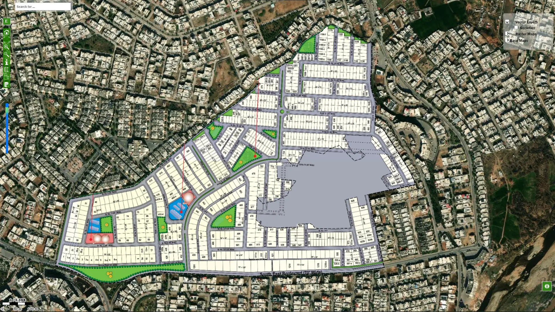 Bahria Town Phase 5 Rawalpindi Map | Plotsmap