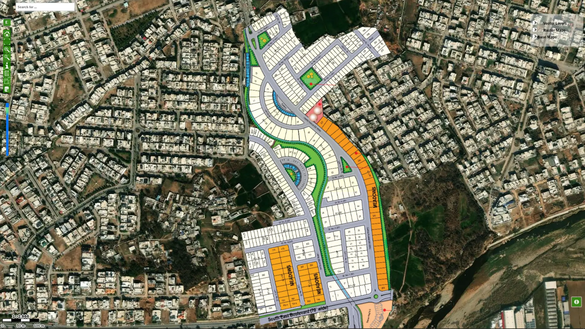 Bahria Town Phase 6 Rawalpindi Map | Plotsmap