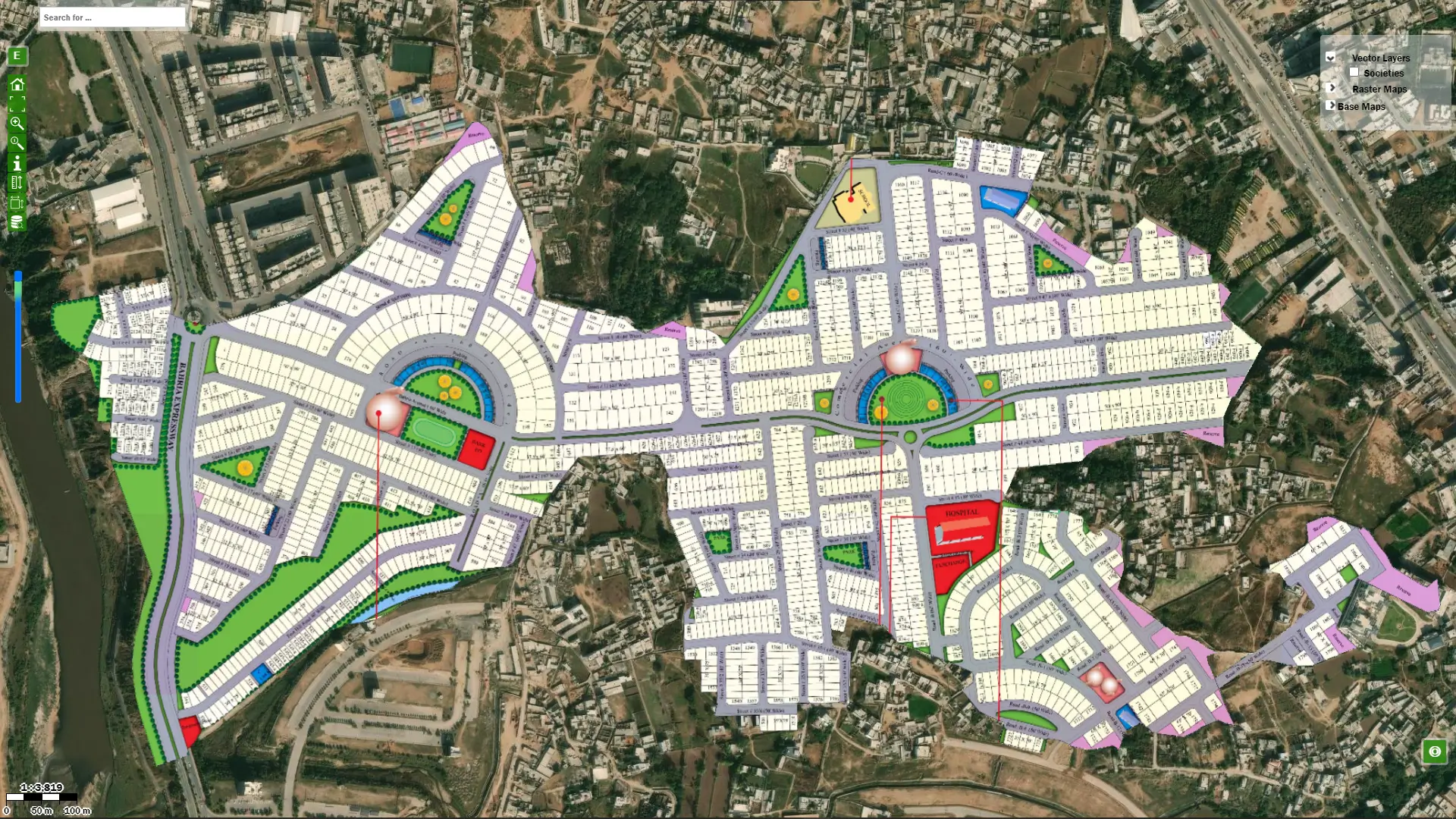 Bahria Town Phase 7 Rawalpindi Map | Plotsmap