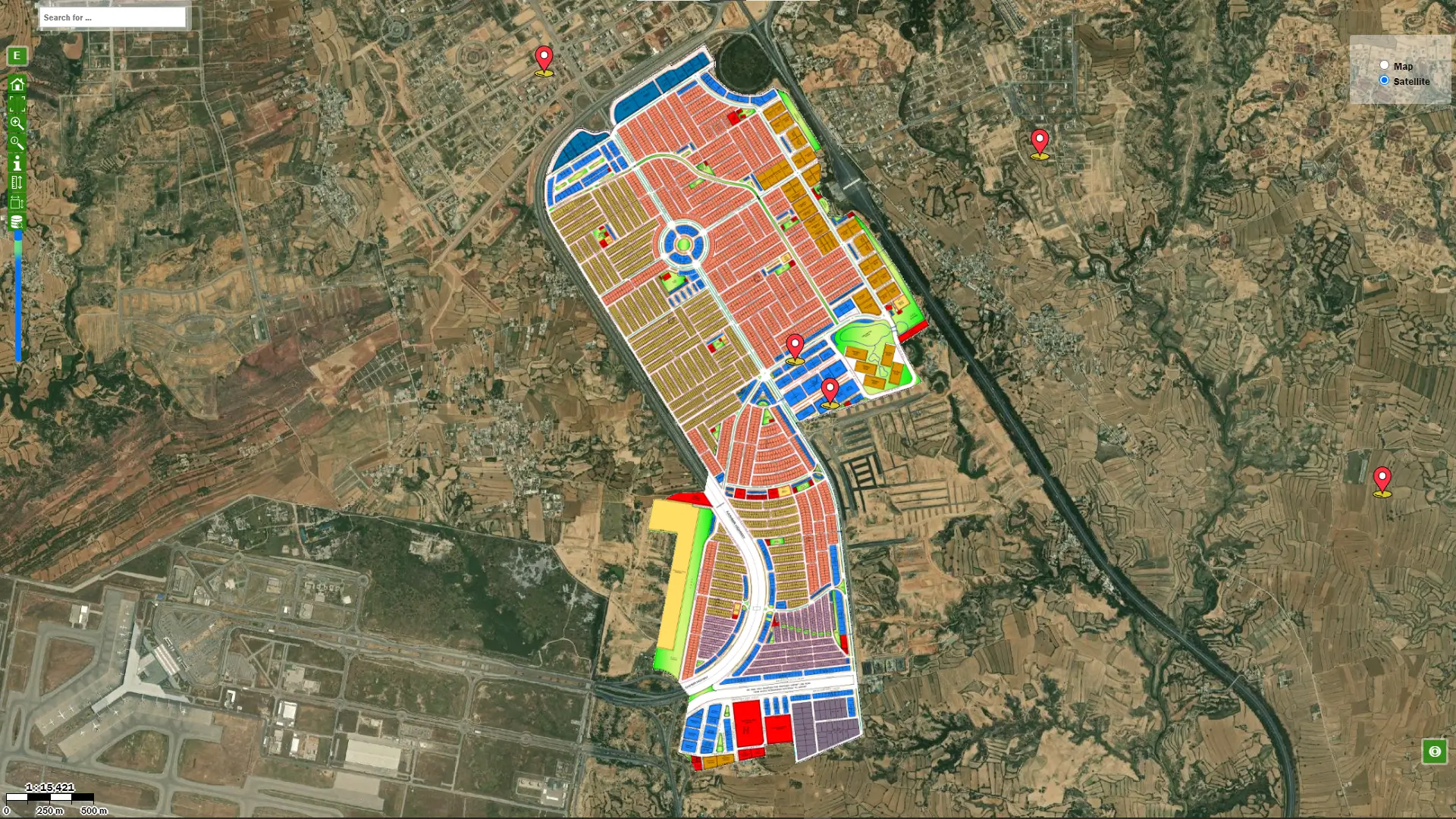 Top City Rawalpindi Map | Plotsmap