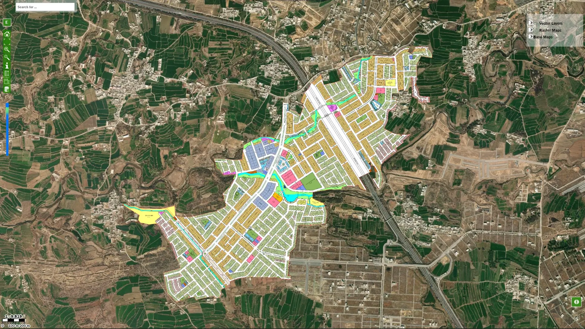 WAPDA Town Islamabad Map | Plotsmap