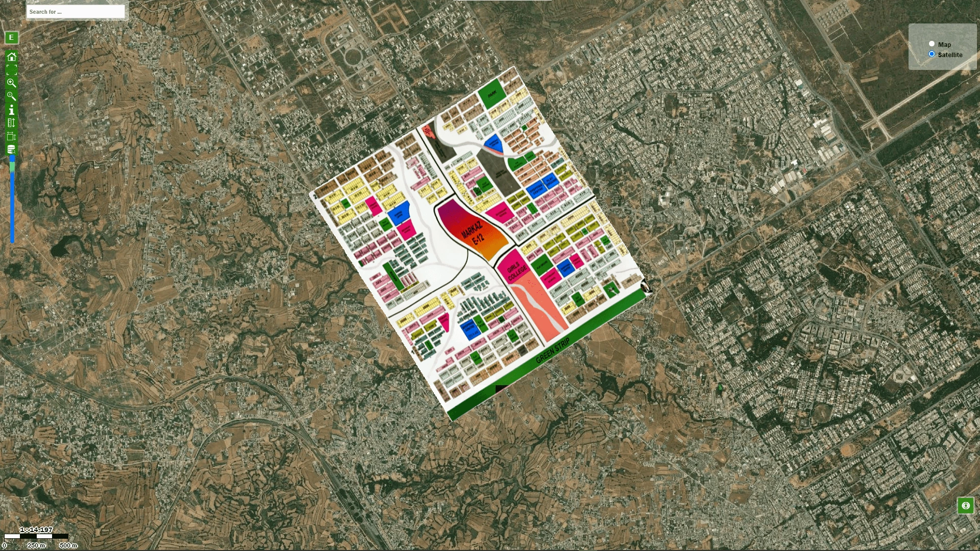 E12 Islamabad Map | Plotsmap