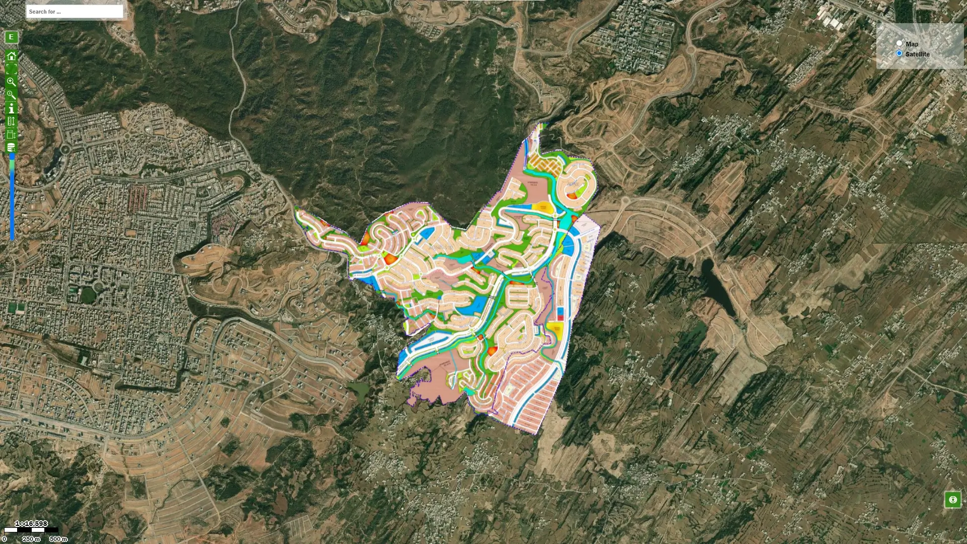 Serene Dha Islamabad Map | Plotsmap