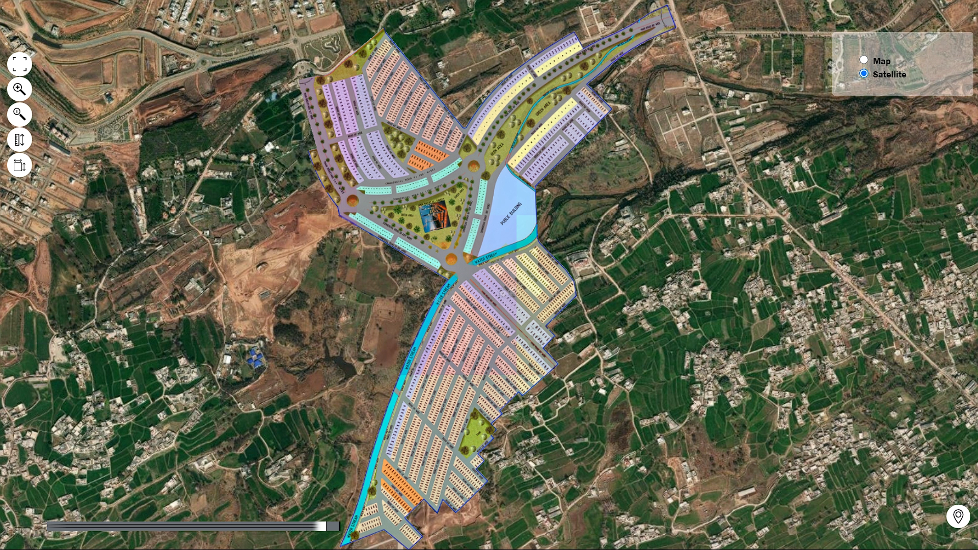 Park View City Block-J Map | Plotsmap